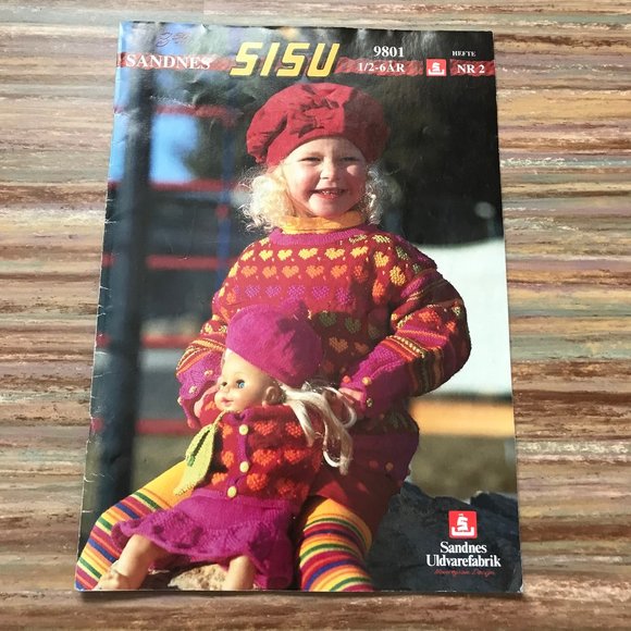 Sandnes | Office | Sandnes Sisu Knitting Patterns For Children 98 ...